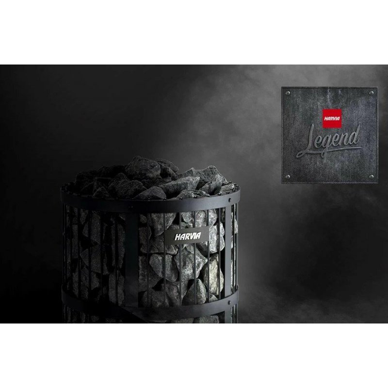 Puukiuas Harvia Legend 150 ja kivet